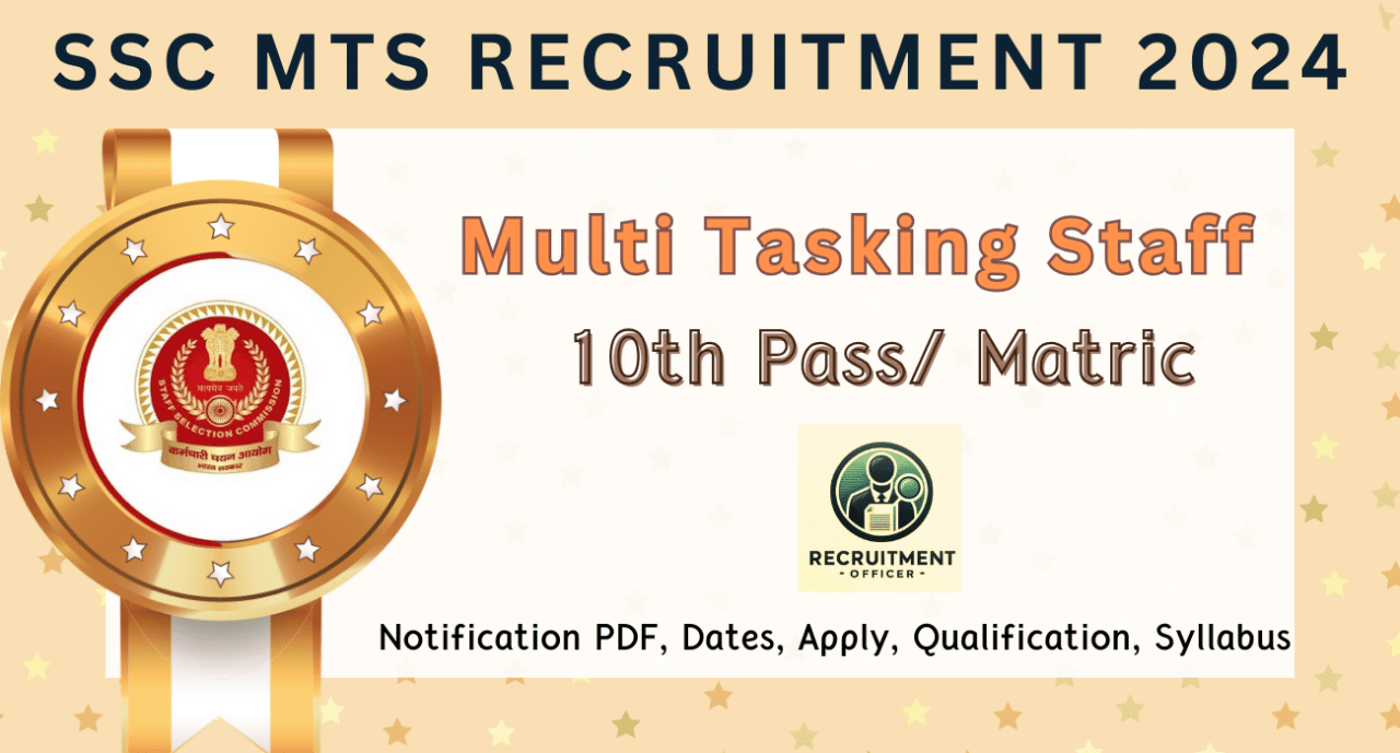 SSC MTS Recruitment 2024: Notification, Eligibility & More