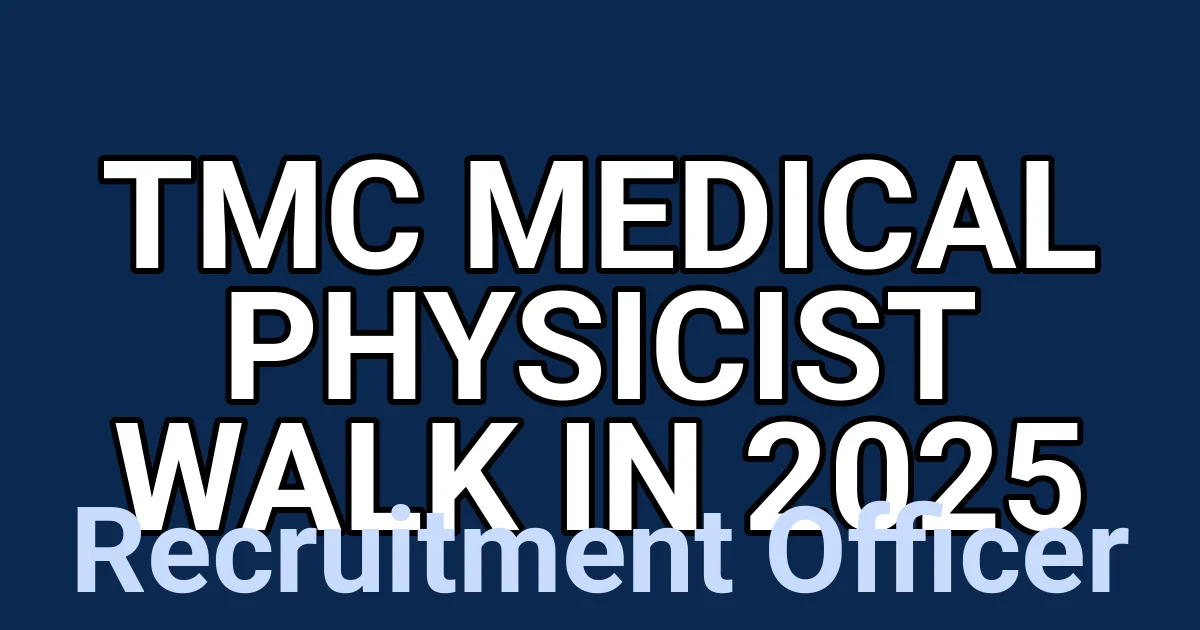 TMC Medical Physicist Walk in 2025