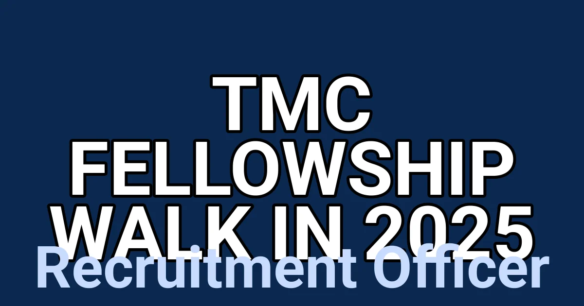 TMC Fellowship Walk in 2025