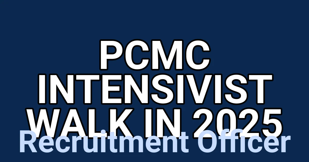 PCMC Intensivist Walk in 2025