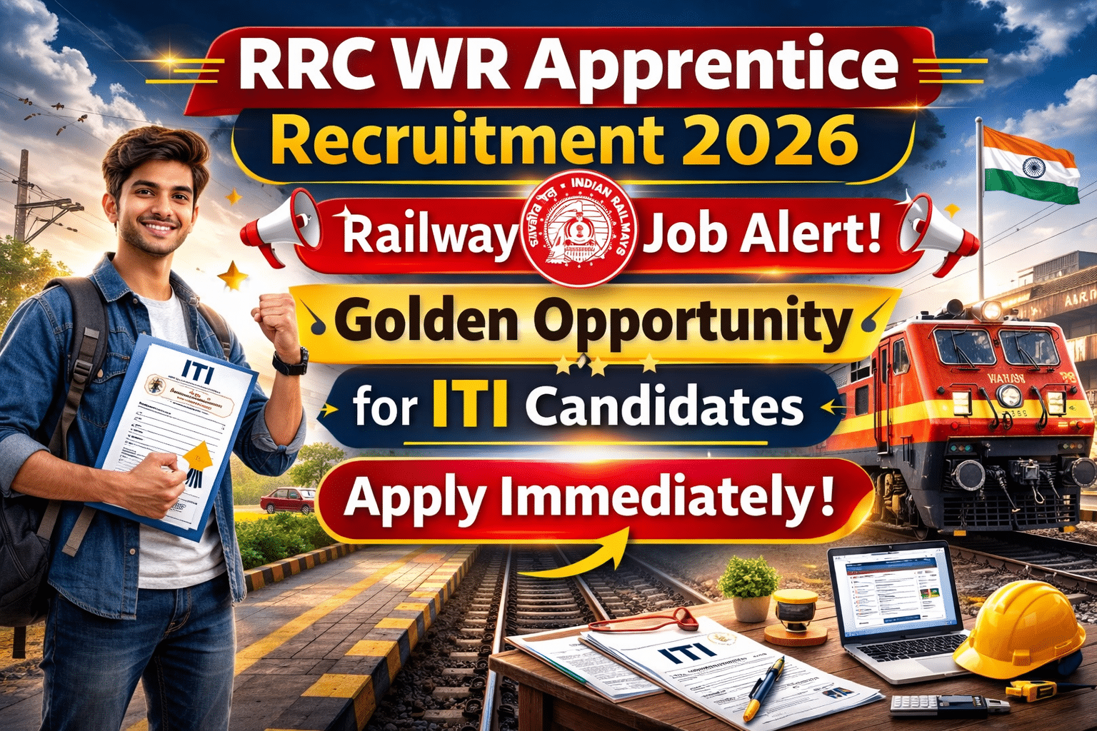 RRC WR Apprentice Recruitment 2026: Railway Job Alert! Golden ...